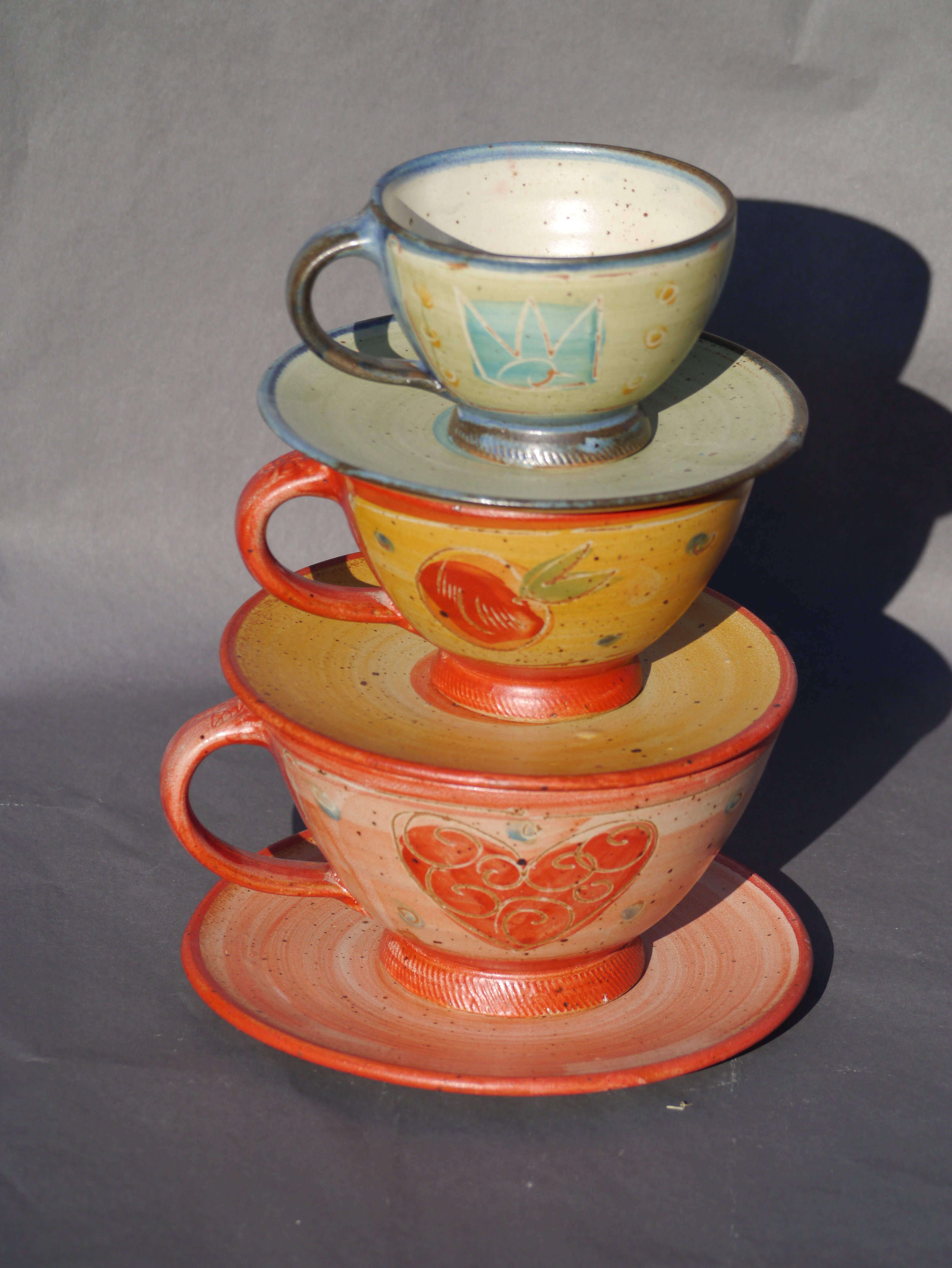 Cappuccino Tasse Mit Unterteller 250 Ml Webshop Der T pferei Saida